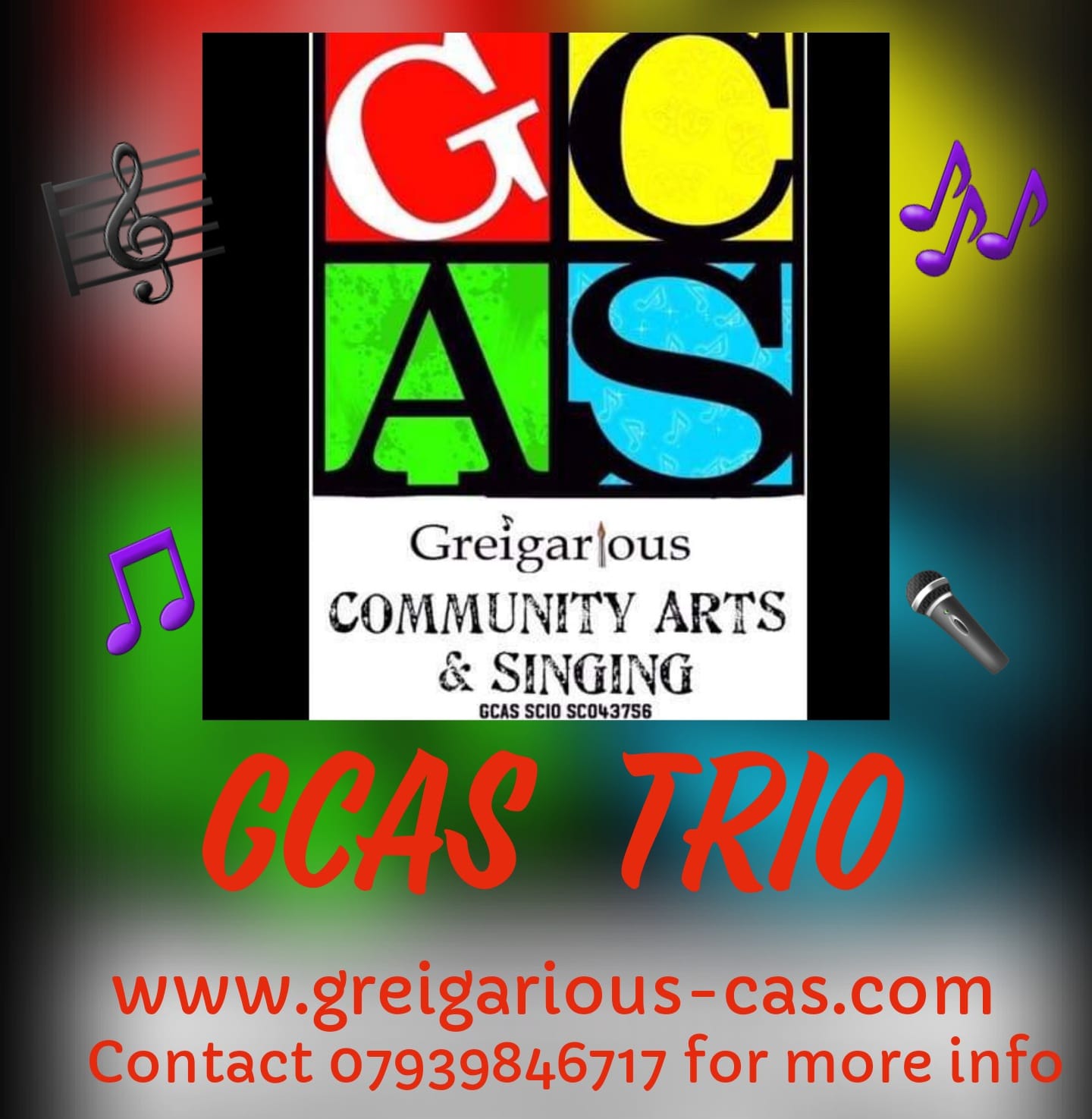 GCAS Trio – Greigarious Community Arts & Singing